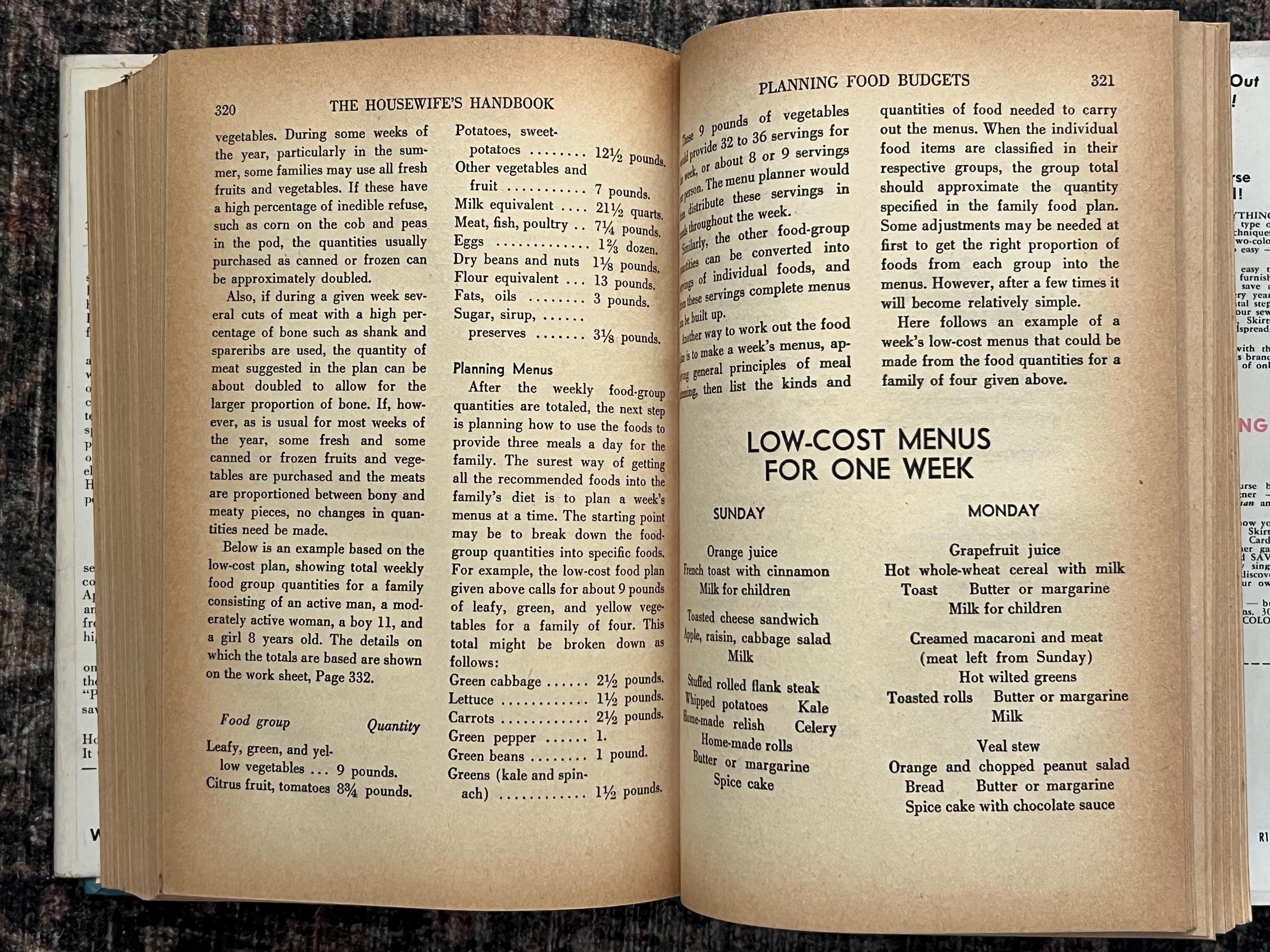 Vintage 1953 Housewife's Handbook | Mid-century Domestic Guide | Wise ...