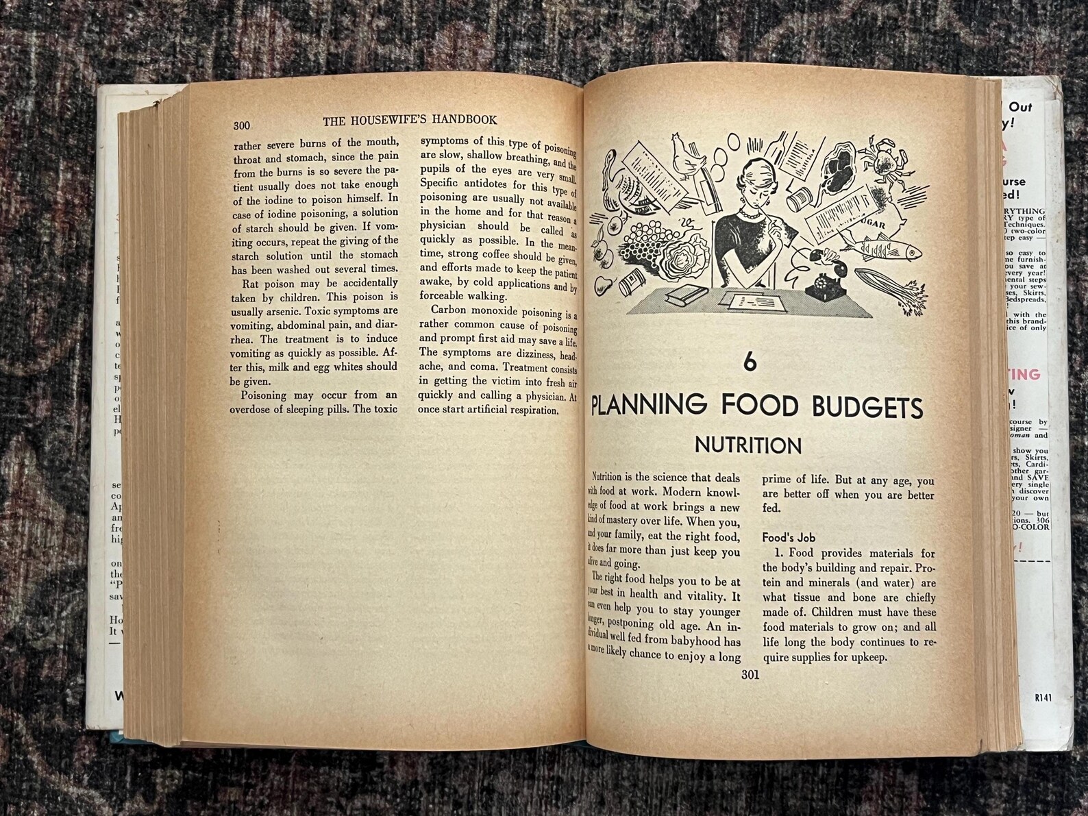 Vintage 1953 Housewife's Handbook | Mid-century Domestic Guide | Wise ...