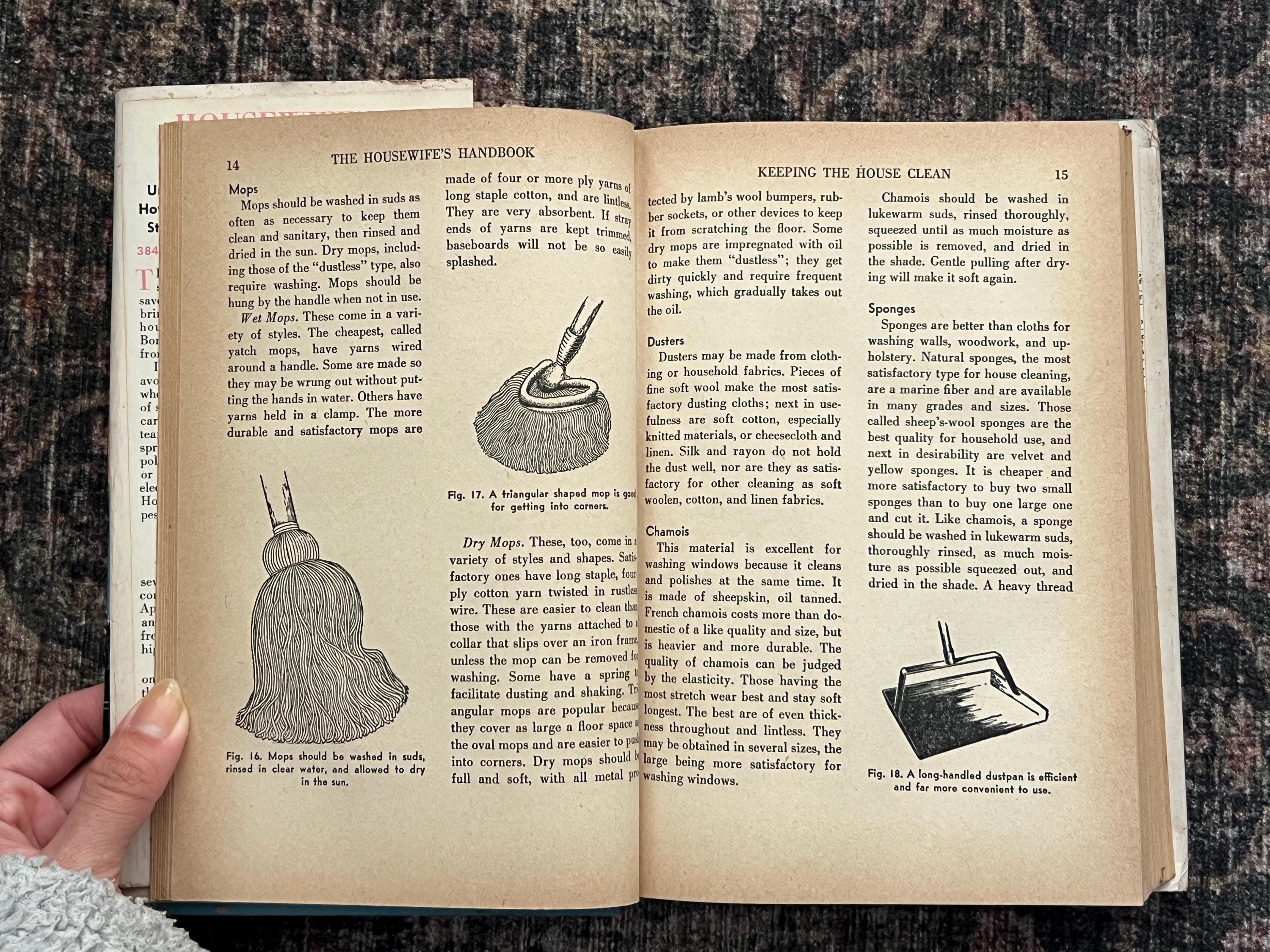 Vintage 1953 Housewife's Handbook | Mid-century Domestic Guide | Wise ...