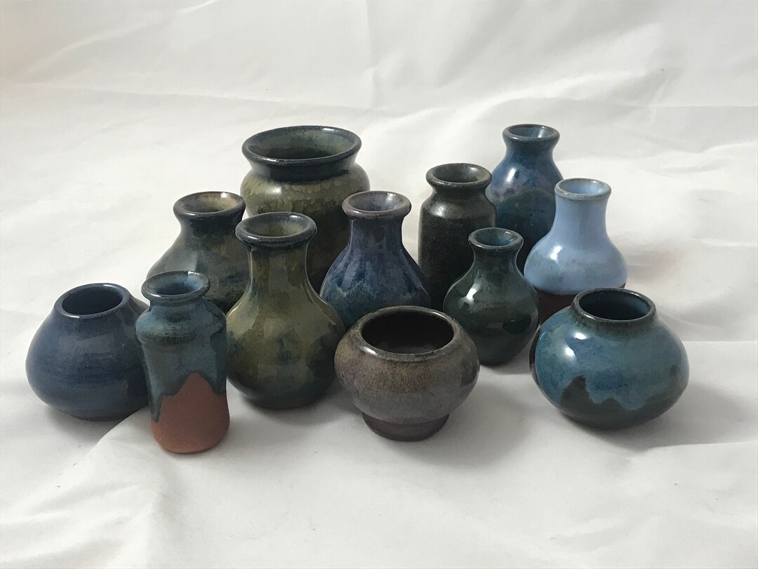 Set of 3 Mini Vases - Etsy