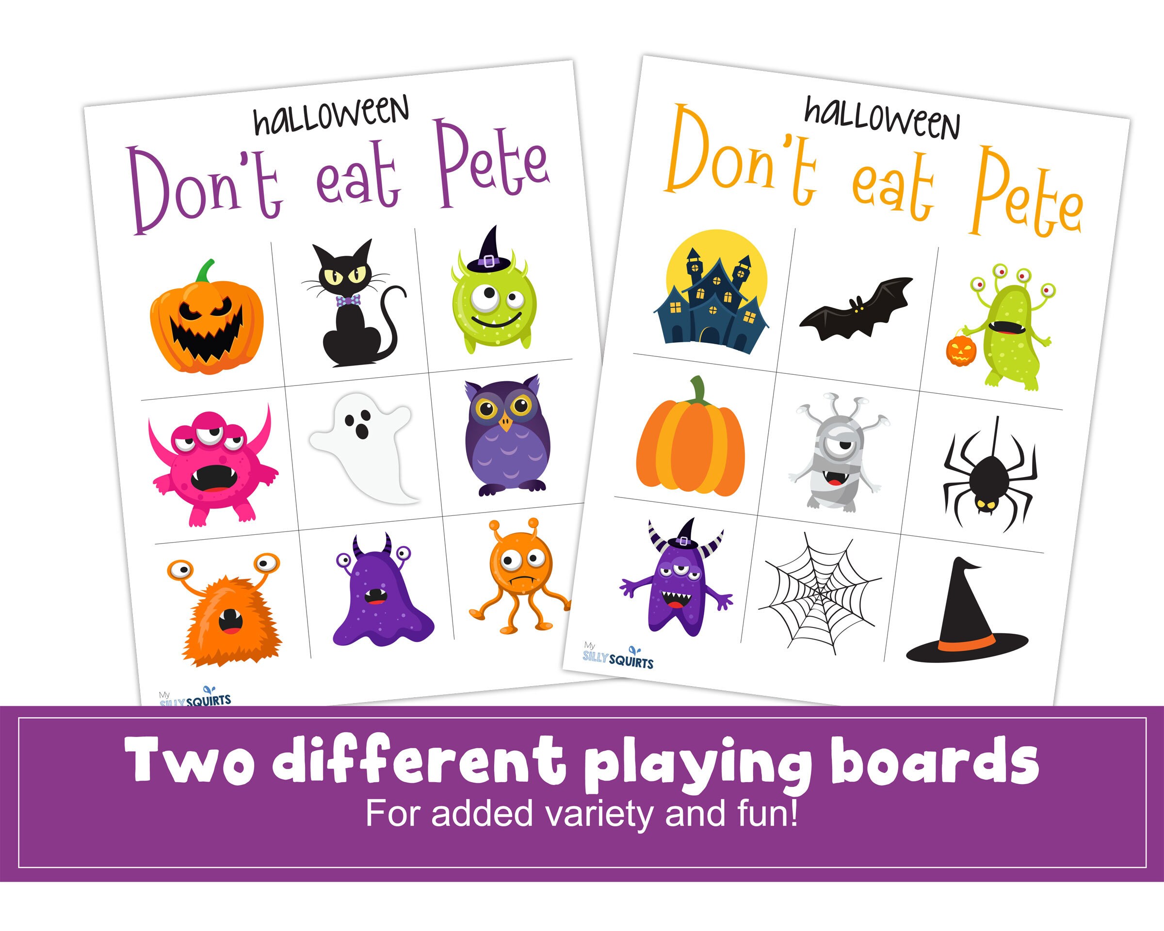 Halloween Party Game: Don't Eat Pete Printable (digital Download) - Etsy