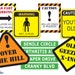 Over the Hill Party Signs: Funny Birthday Decorations (digital Download ...
