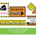 Over the Hill Party Signs: Funny Birthday Decorations (digital Download ...