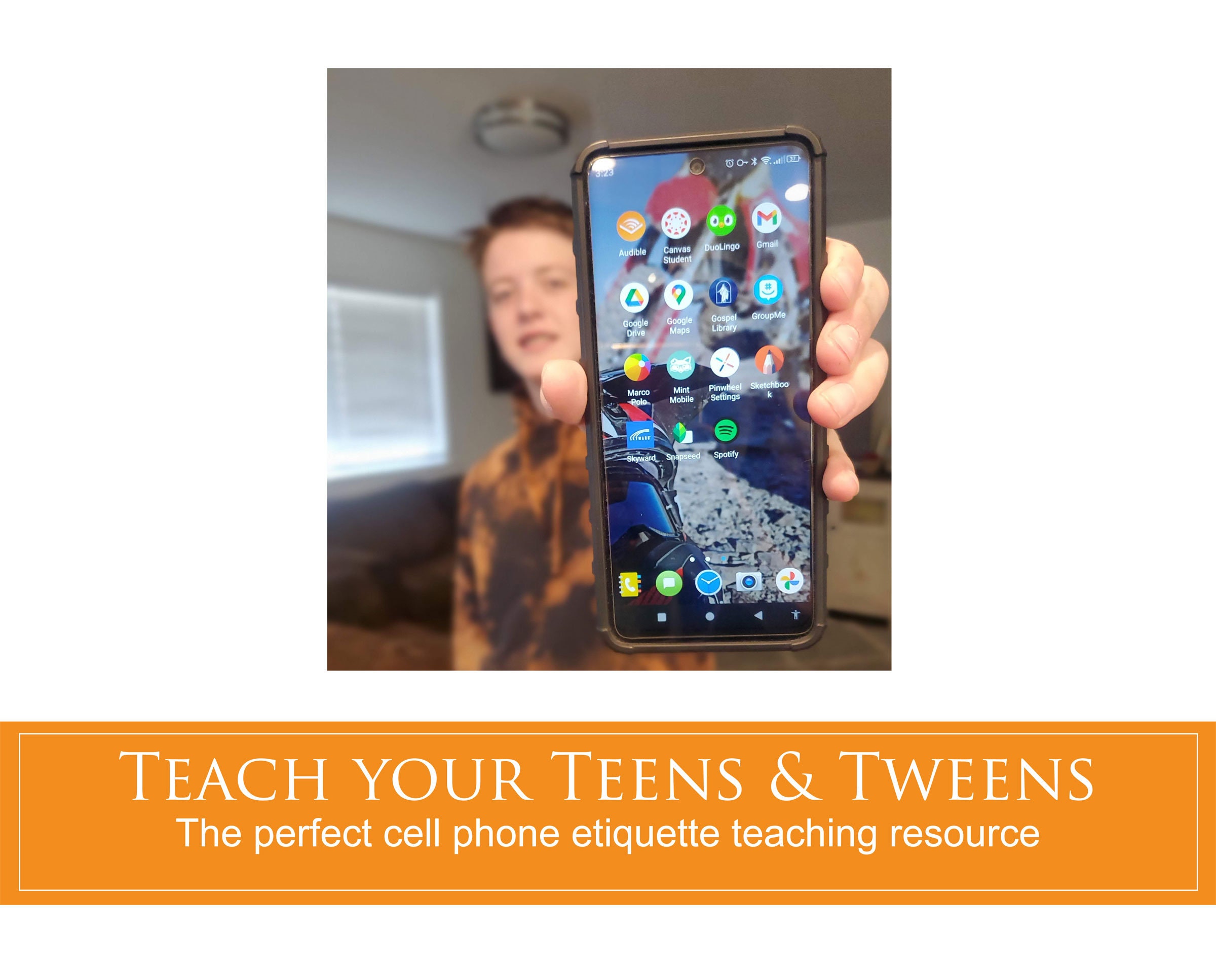 Cell Phone Etiquette Guide for Teens: Classroom Poster (digital ...