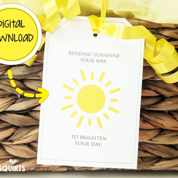 Sunshine Box Printable - Etsy