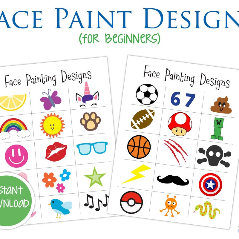 Easy Painting Templates - Etsy