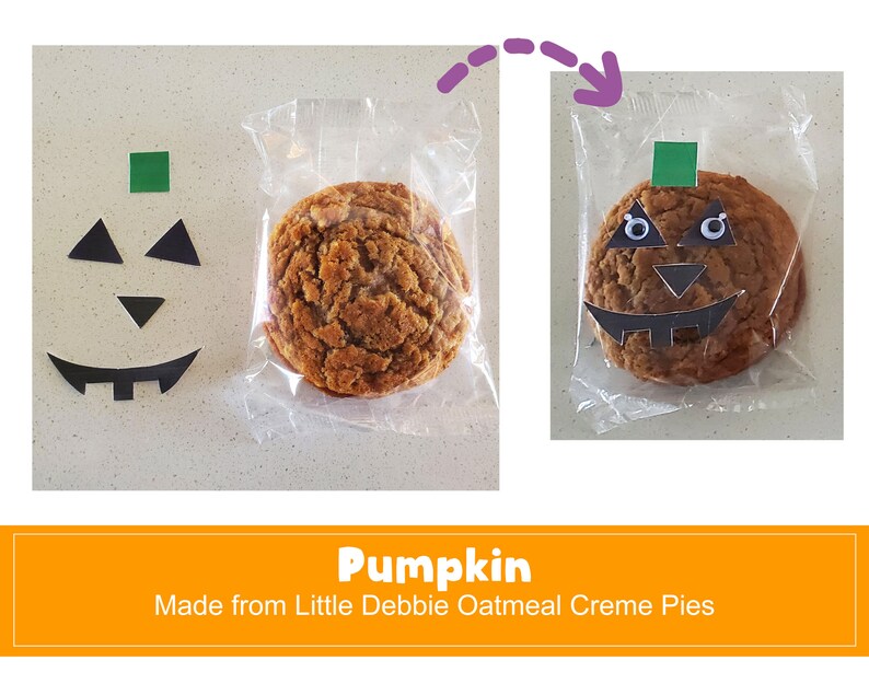 Little Debbie Halloween Craft Printable: Snack Characters (digital ...