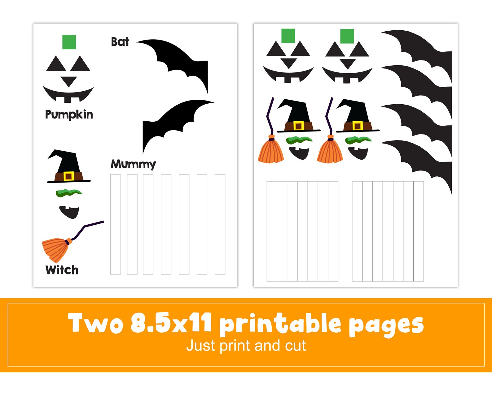 Little Debbie Halloween Craft Printable: Snack Characters (digital ...