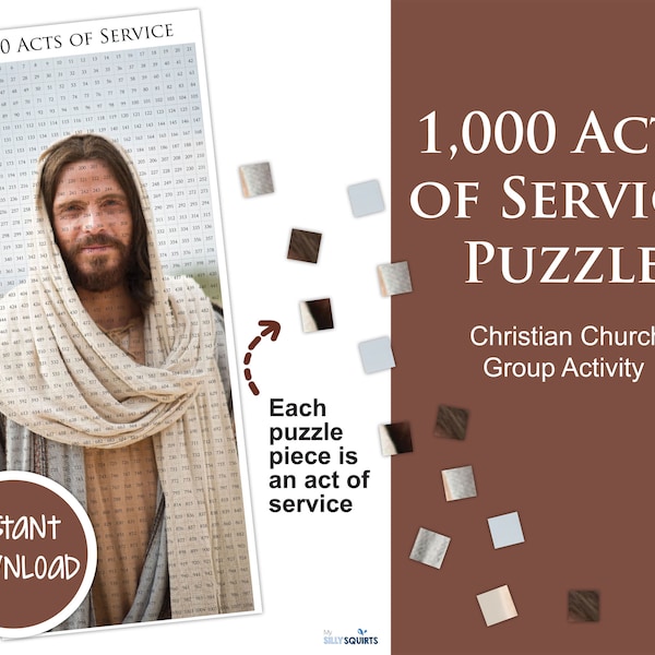 Jesus Christ Puzzle - Etsy