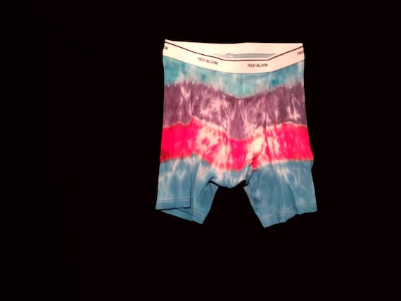 Tie Dye Men's Boxer-briefs/layers | Etsy