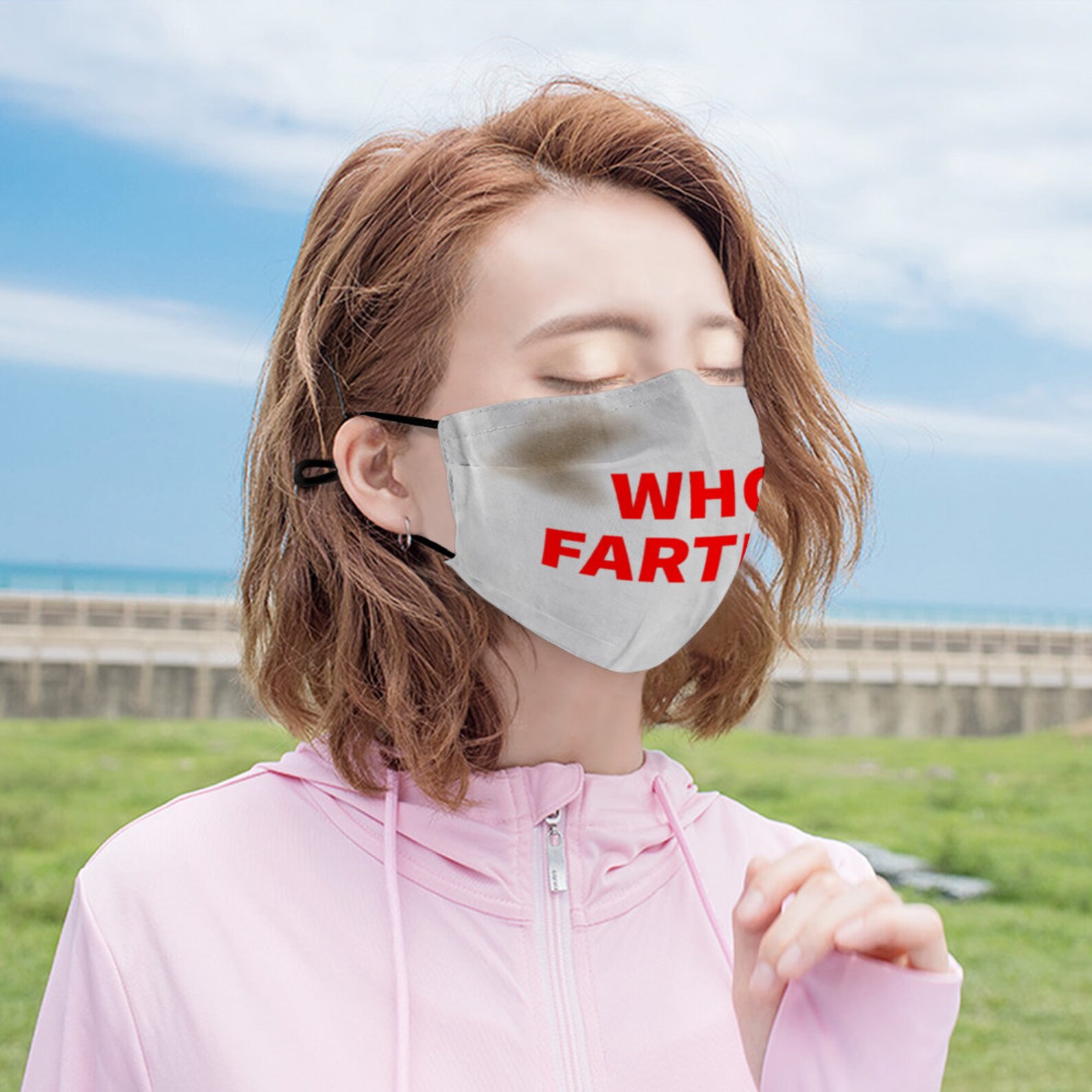 Who Farted Booger Nerds Movie Quote Cloth Face Mask With 2 Replaceable ...