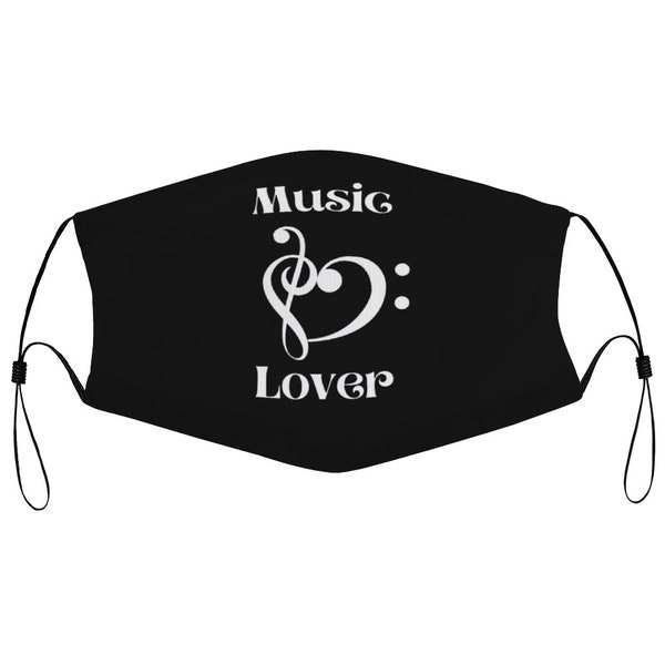Music Face Mask - Etsy