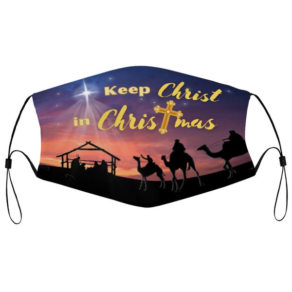 Jesus Face Mask - Etsy