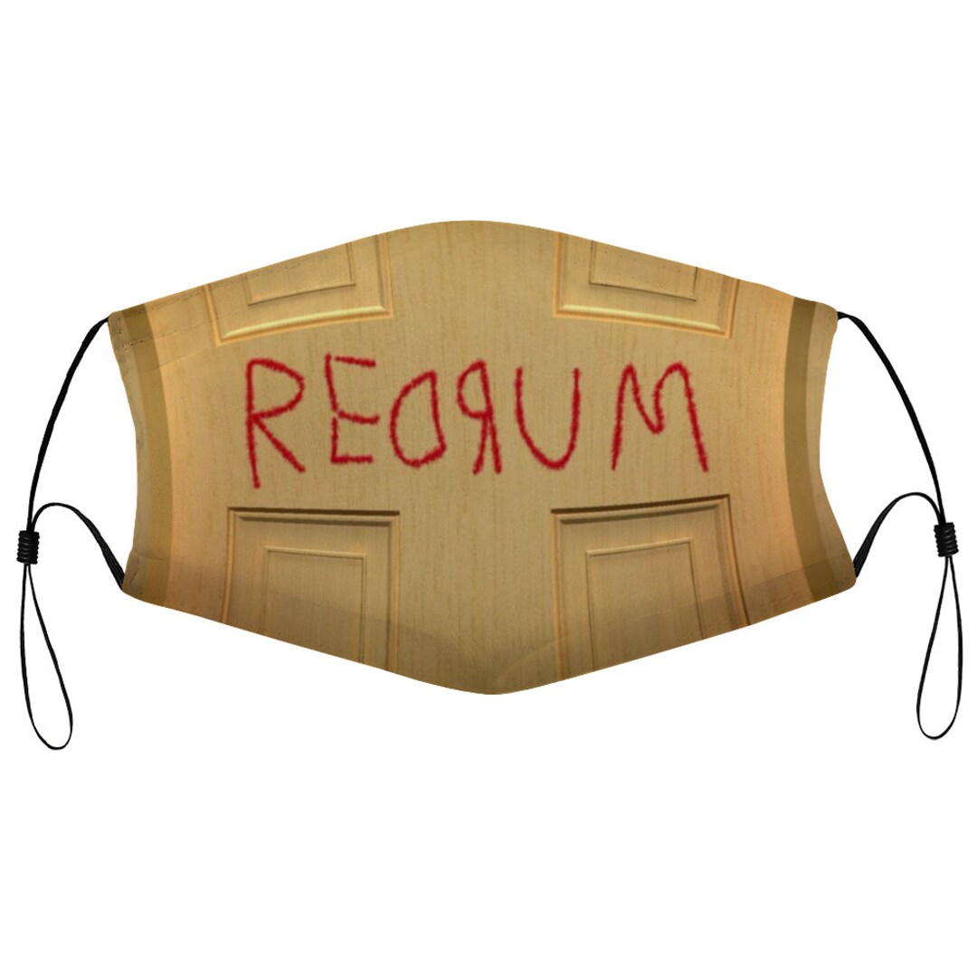The Shining REDRUM Murder Danny Movie Quote Cloth Face Mask 2 ...