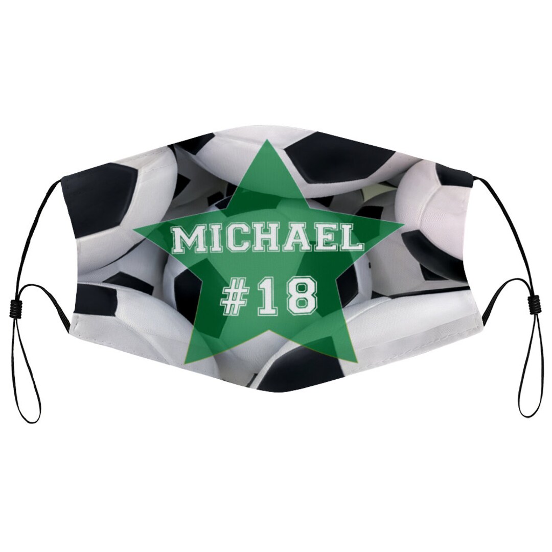 Personalized Custom Soccer Ball Name Number School Colors - Etsy