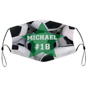 Personalized Custom Soccer Ball Name Number School Colors - Etsy