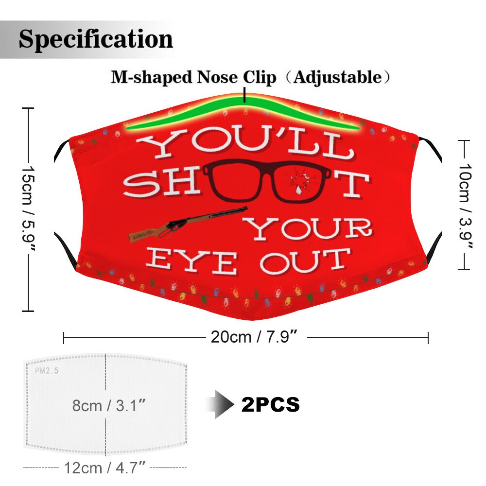 You'll Shoot Your Eye Out Ralphie A Christmas Story Movie Quote Holiday ...