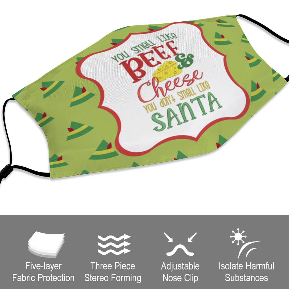 Elf You Smell Like Beef and Cheese Santa Movie Quote Holiday - Etsy