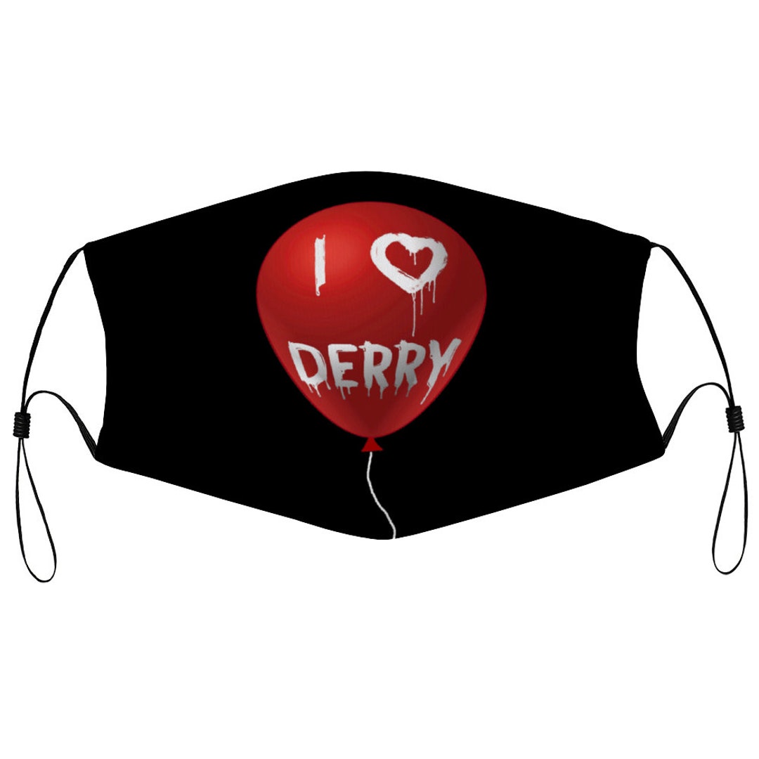 IT Red Balloon I Derry Stephen King Movie Book Quote Cloth - Etsy