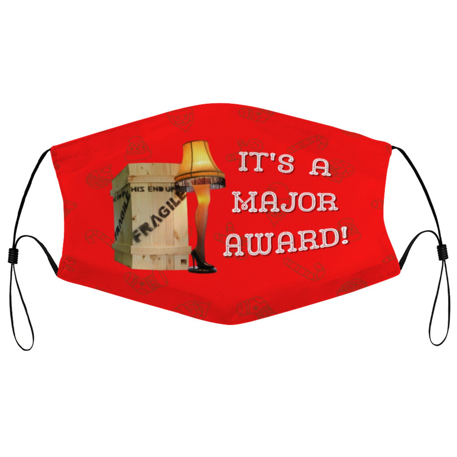 Leg Lamp It's a Major Award A Christmas Story Movie Quote Holiday Cloth ...