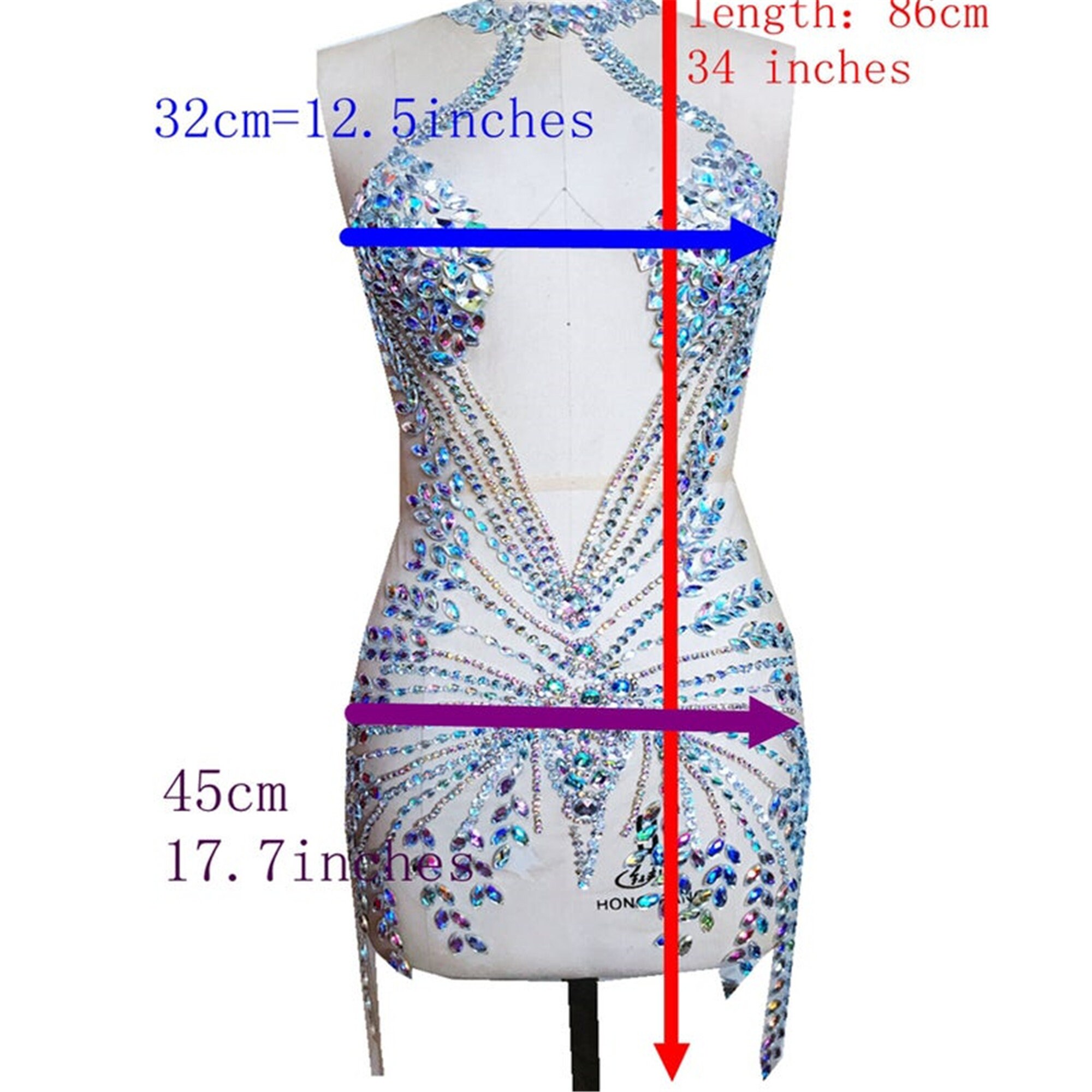Neck Colorful Beaded Bodice Applique Full Body Sequined Lace - Etsy UK