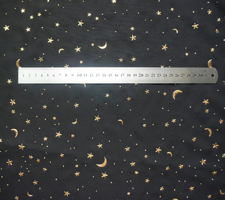 Moon Star Chiffon Fabric 2 Color Fabric Elegant Soft Lace - Etsy