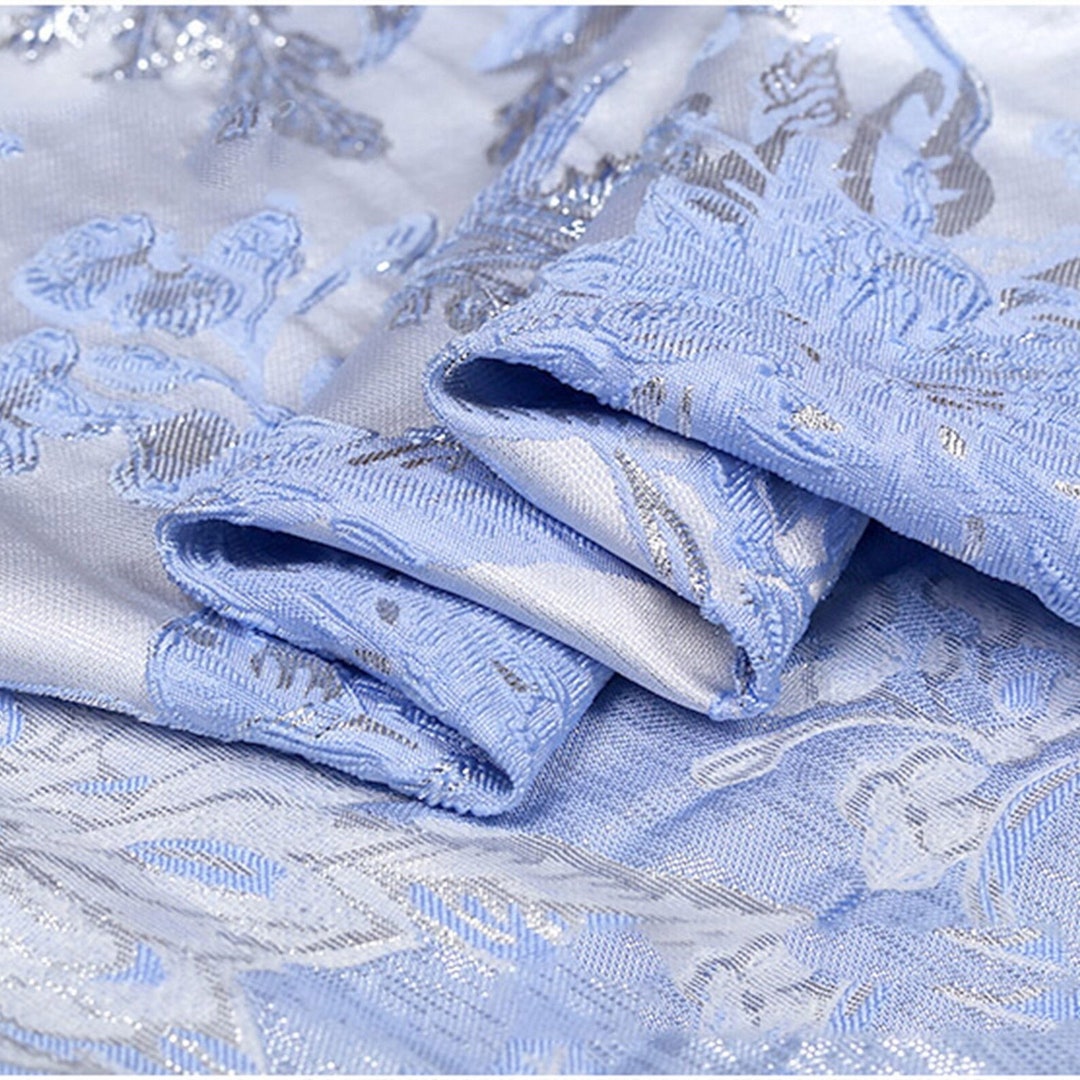 Embossed Style Fabric, Heavy Jacquard Fabric Luxury Brocade Fabric ...