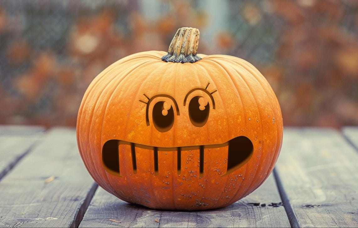 Cute Pumpkin Carving Patterns || Adorable Pumpkin Stencils for Your ...