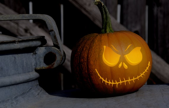 Nightmare Before Christmas Pumpkin Carving Patterns Oogie Boogie