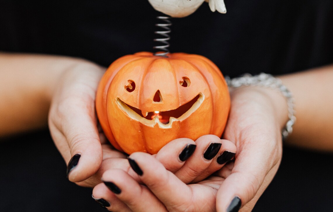 Cute Kawaii Pumpkin Carving Stencil for Halloween // Simple - Etsy