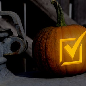 Vote Pumpkin Carving Patterns for Halloween // Presidential Election ...