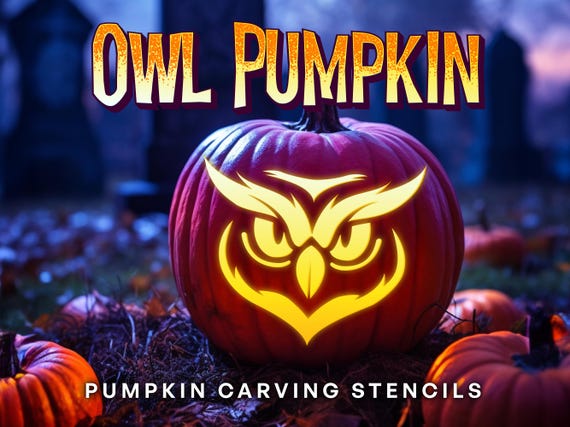 Owl Pumpkin Carving Stencils To Print