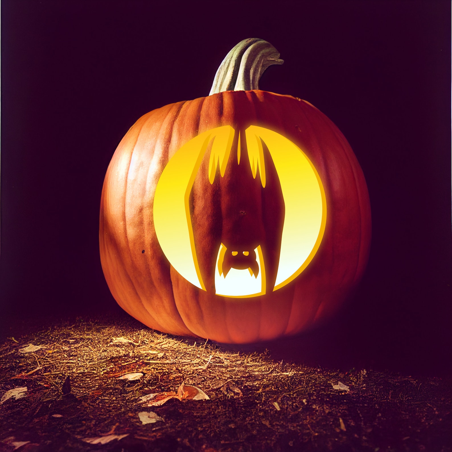 Printable Halloween Pumpkin Carving Stencils Featuring a - Etsy