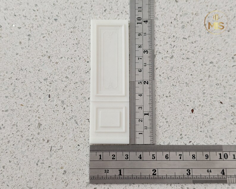 1:24 Boiserie Style Wall Panel Mouldings Decorative 1/24 Scale Detailed Unpainted Miniature - Etsy