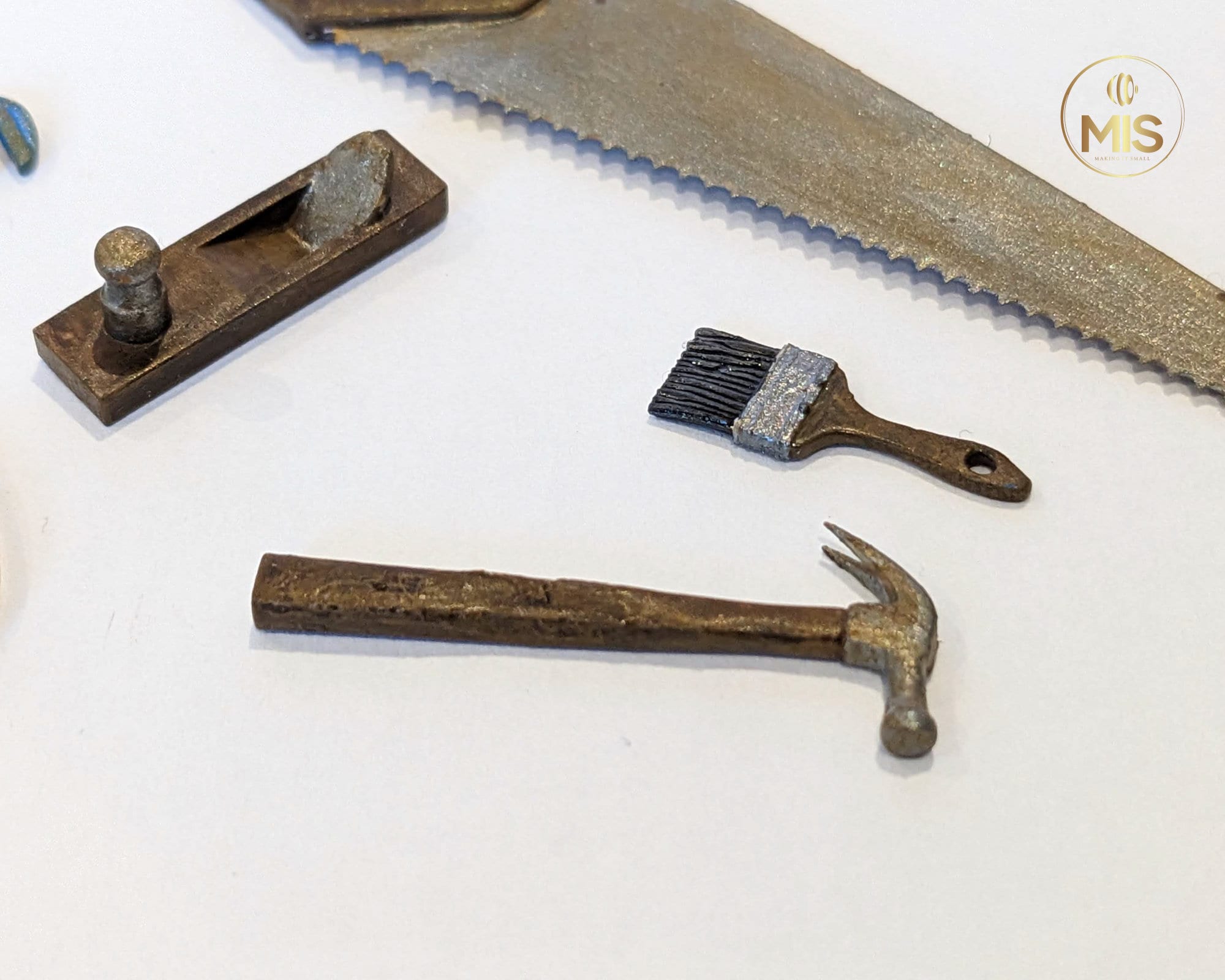 1:12 Collection of Detailed Hand Painted Workshop Hand Tools 1/12th ...