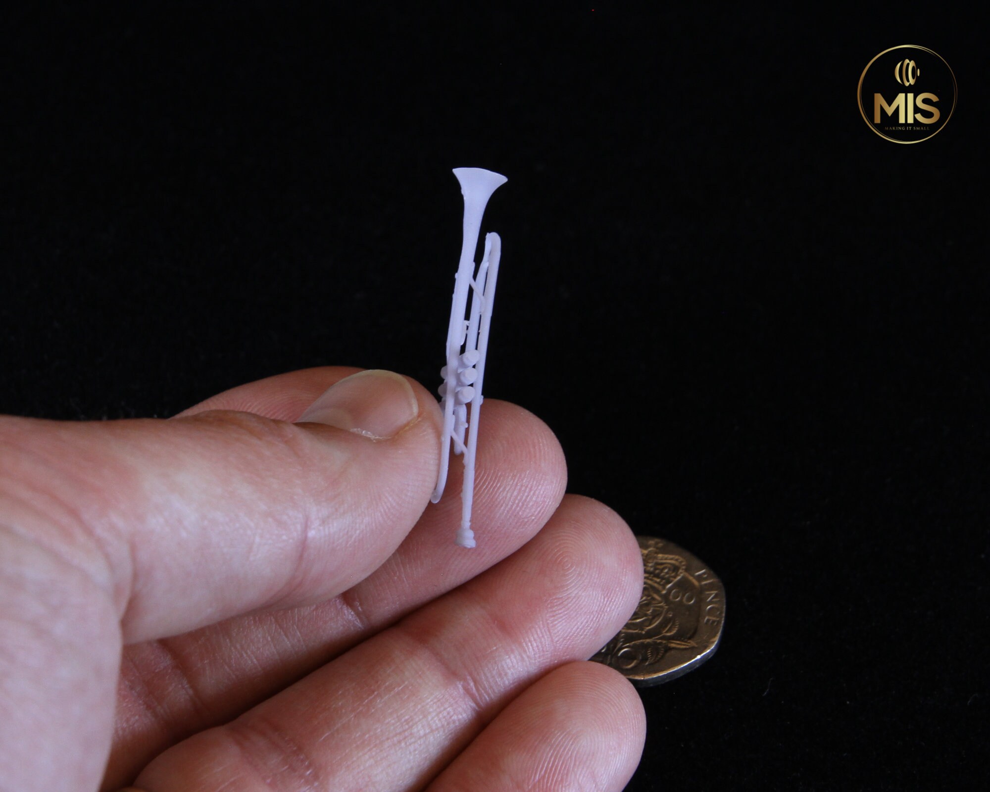 1:12th Scale Detailed Miniature Trumpet Unpainted 1/12 - Etsy