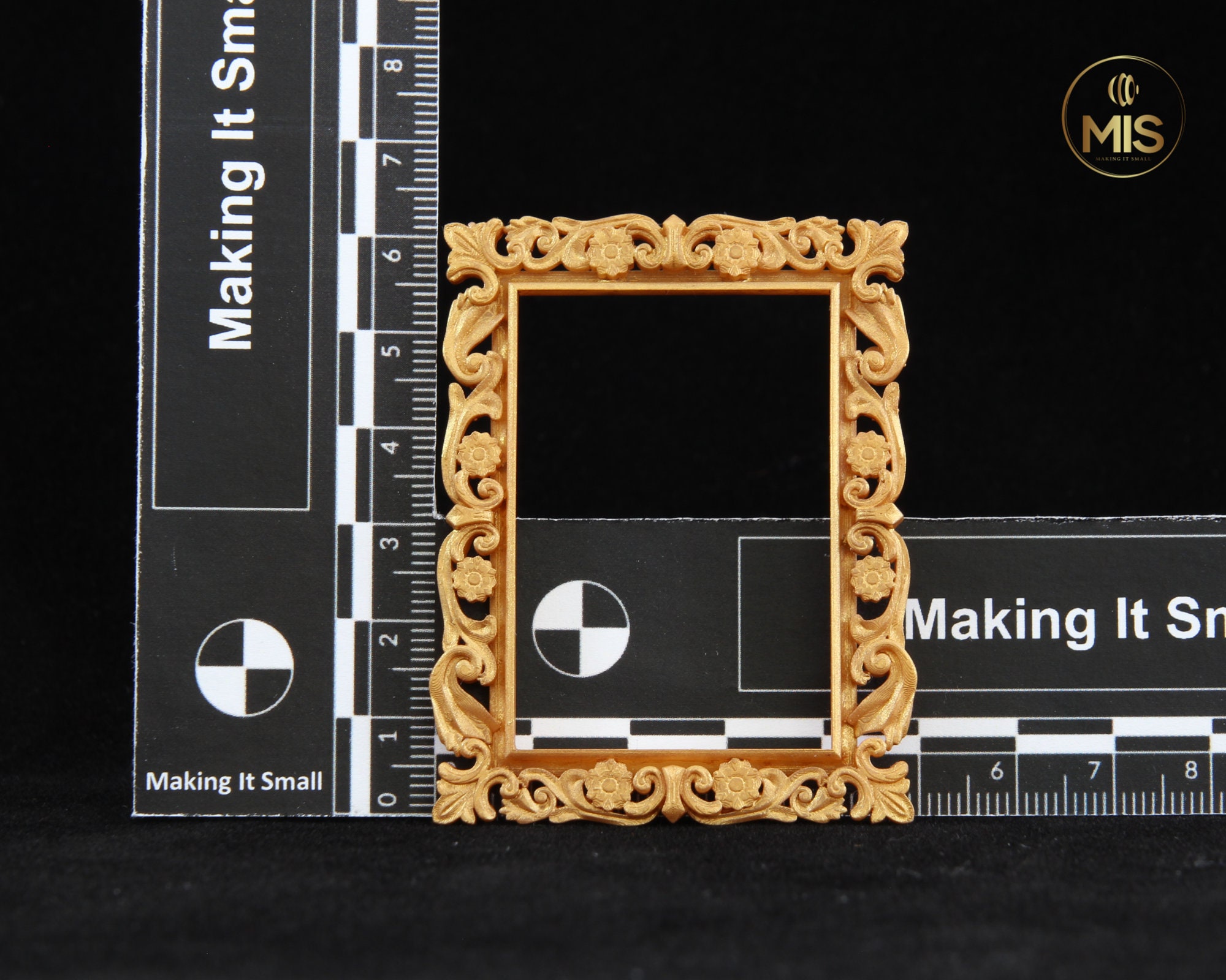 1:12th Scale Detailed Miniature Rectangular Vintage Ornamental - Etsy