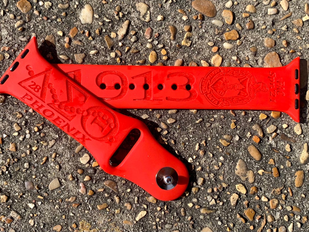 Delta Sigma Theta Customizable Watch Band | Delta Band | Delta Sigma ...