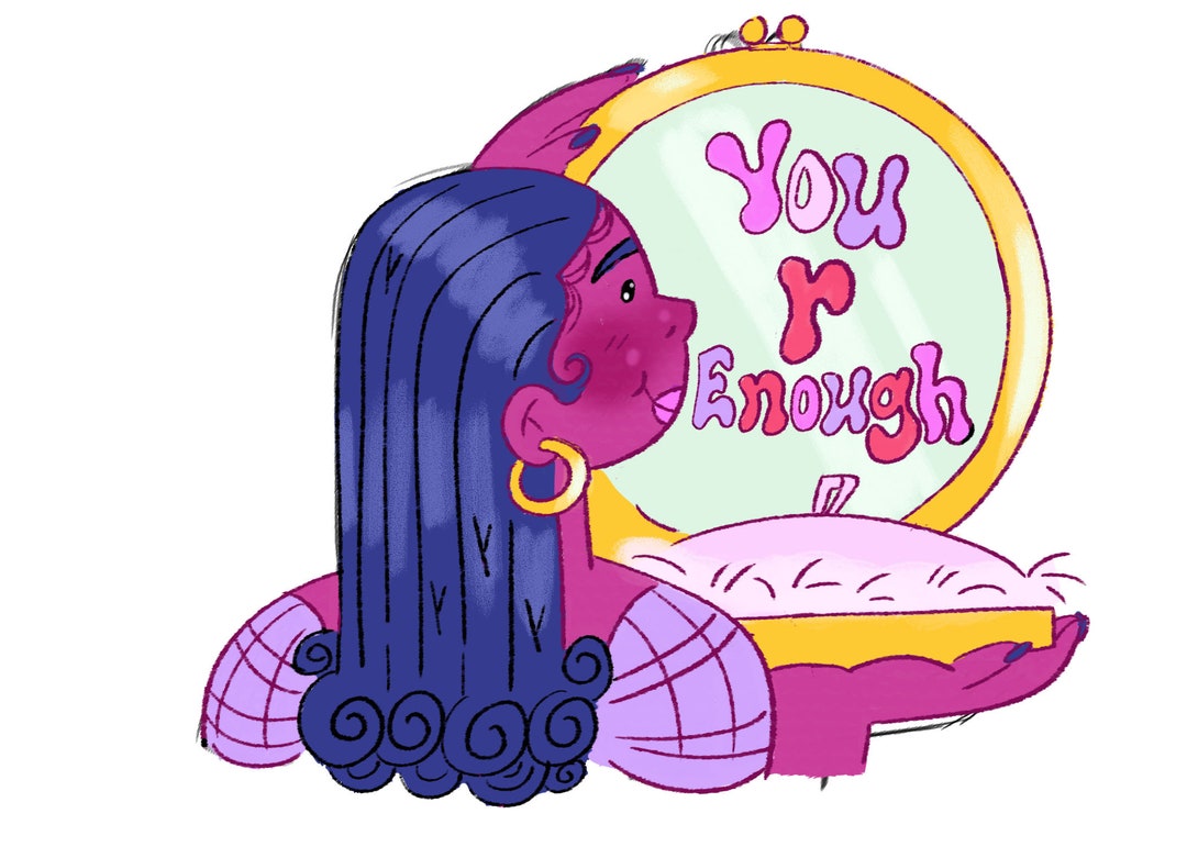 Your Enough Teen Self Esteem Gifts for Girls Girl Power Bubble-free ...