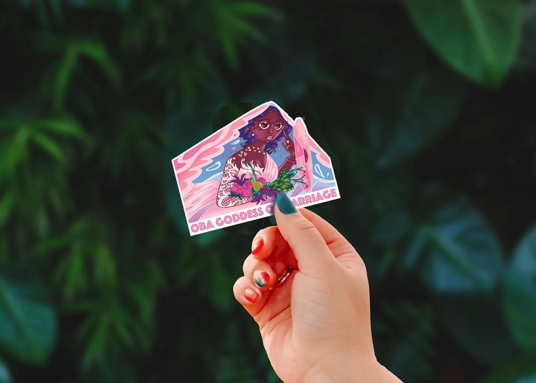 Oba Goddess of Brides Stickers - Etsy