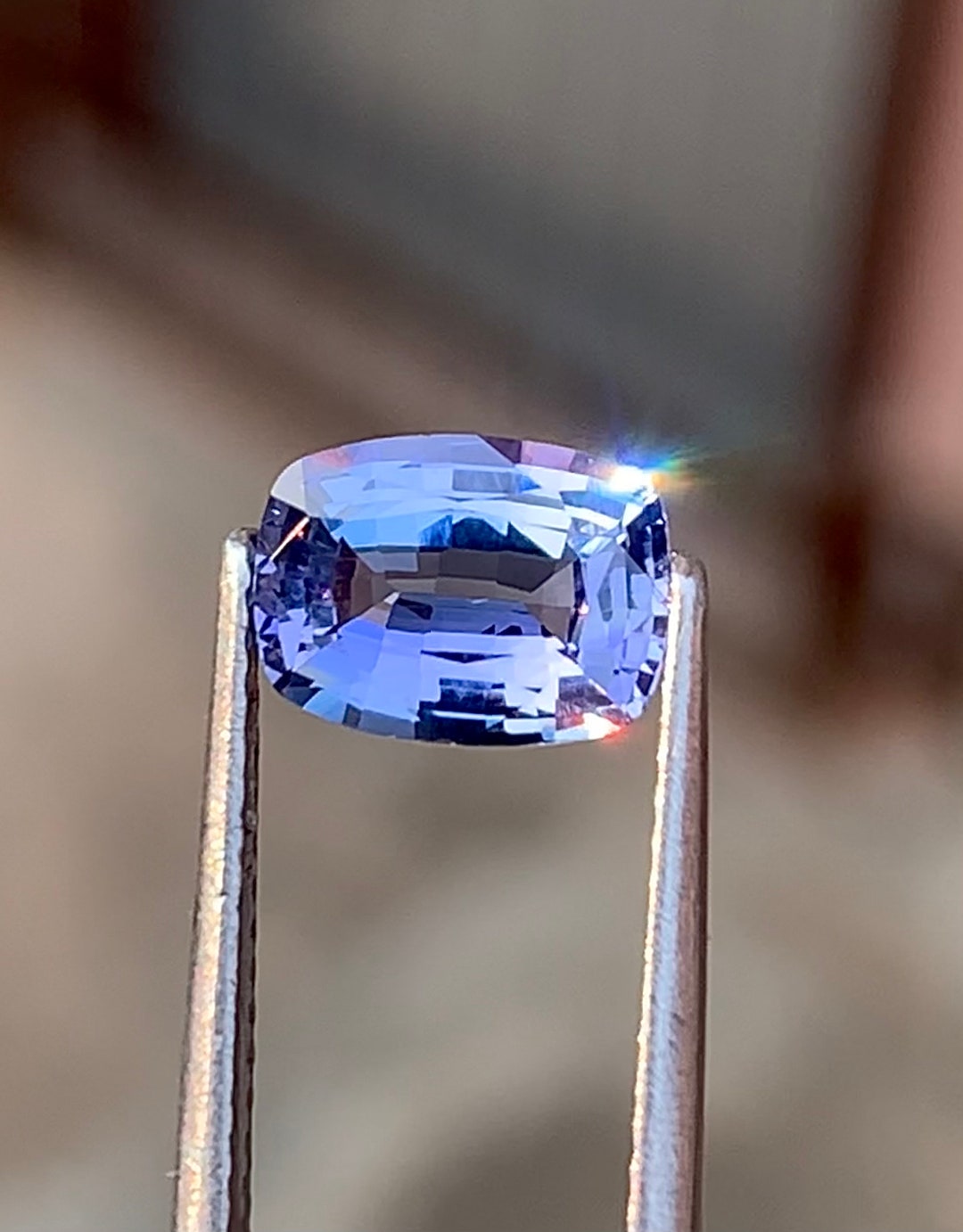 Natural Tanzanite Cushion Rarest Zoisite, Mermaid Color See the Very ...