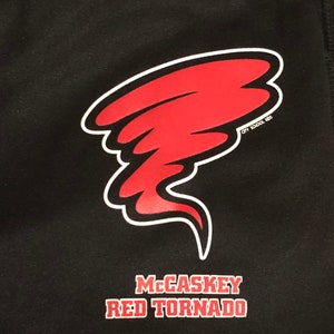 McCaskey High School Red Tornado JOGGERS con dos bolsillos - Etsy España