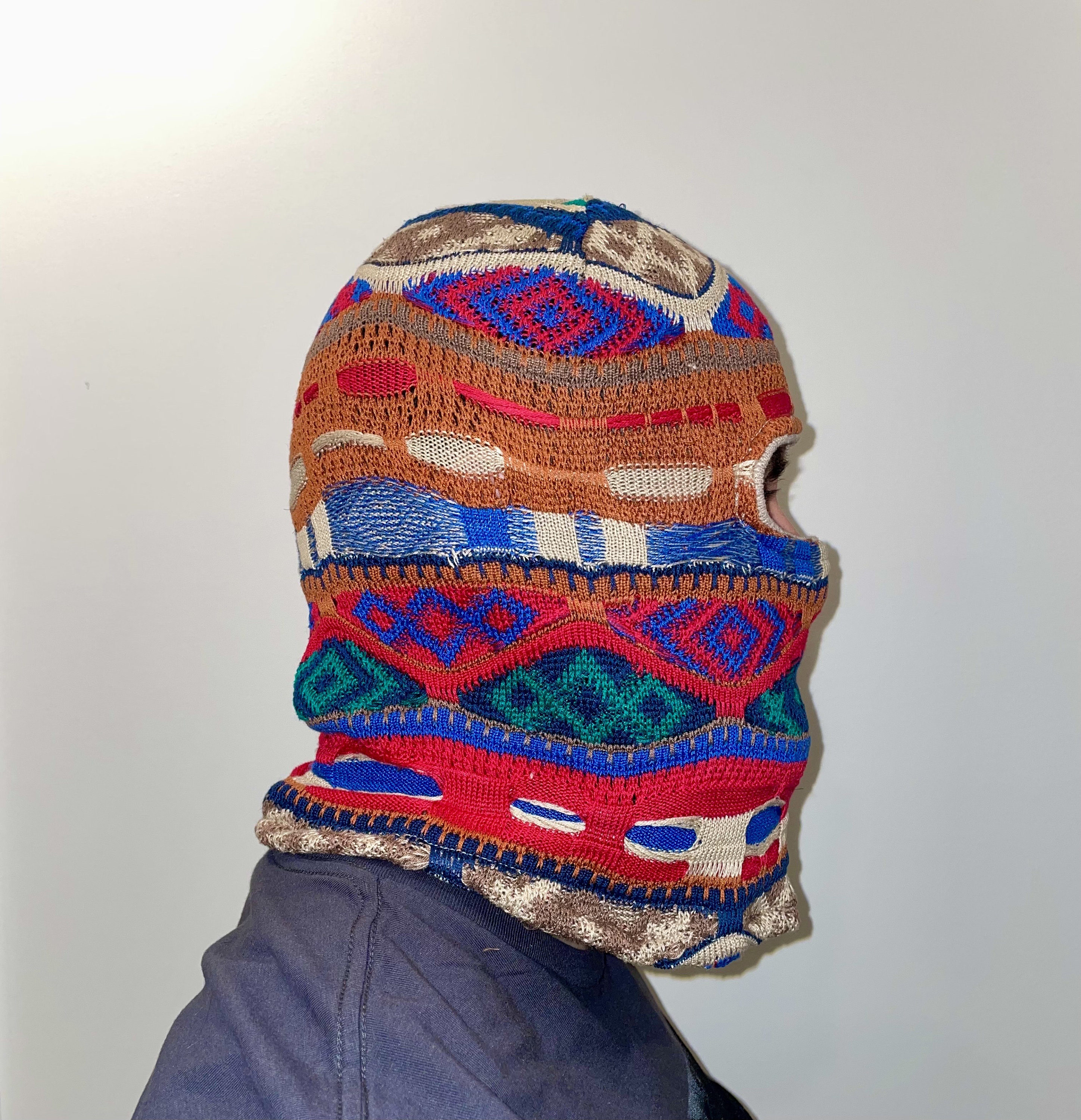Custom Coogi Balaclava / Ski Mask / Pooh Shiesty Mask With Horizontal ...