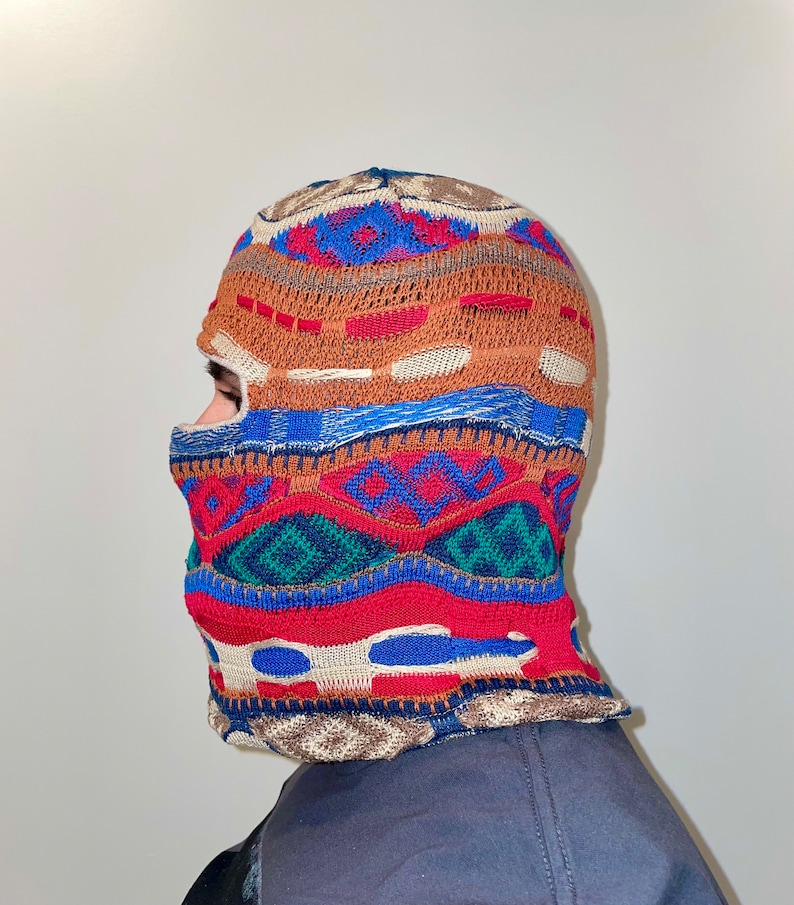Custom Coogi Balaclava / Ski Mask / Pooh Shiesty Mask With Horizontal ...