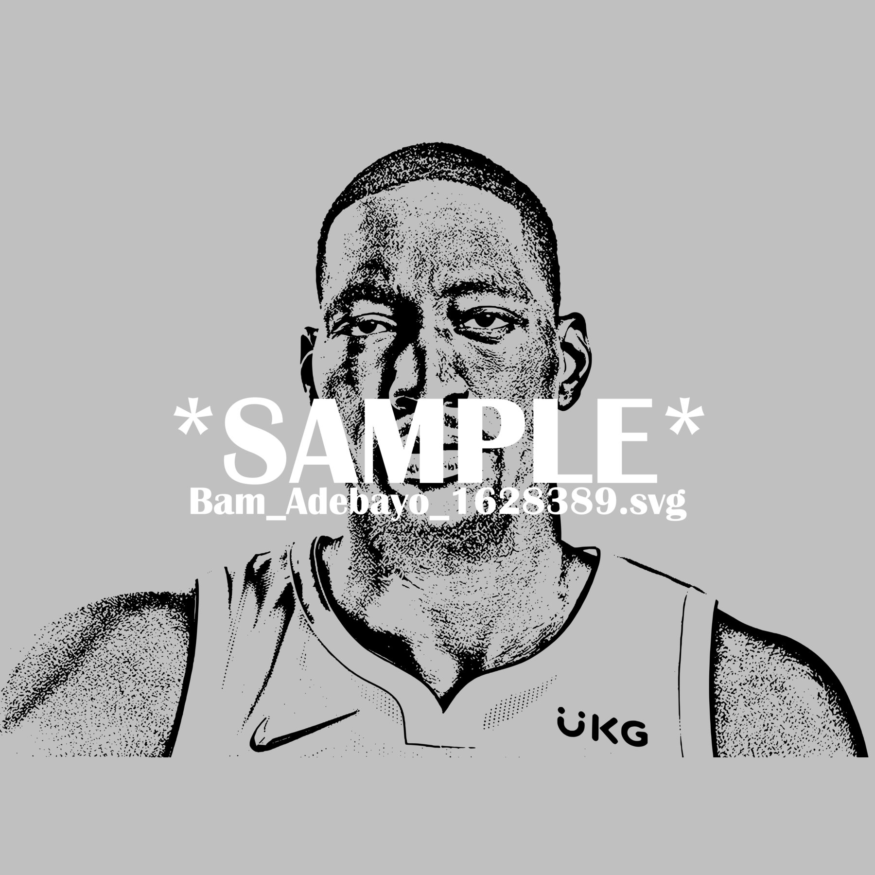 Miami-heat Roster Team Svg Players Headshots 2021 2022 .svg .png .eps ...