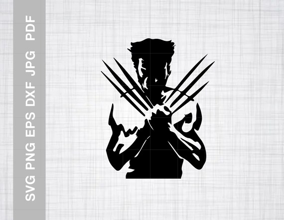 Scrapbooking Paper, Party & Kids Dxf Clipart Wolverine Cut Files ...