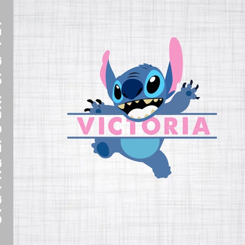 Stitch 7 Svg Png Pdf Dxf - Etsy