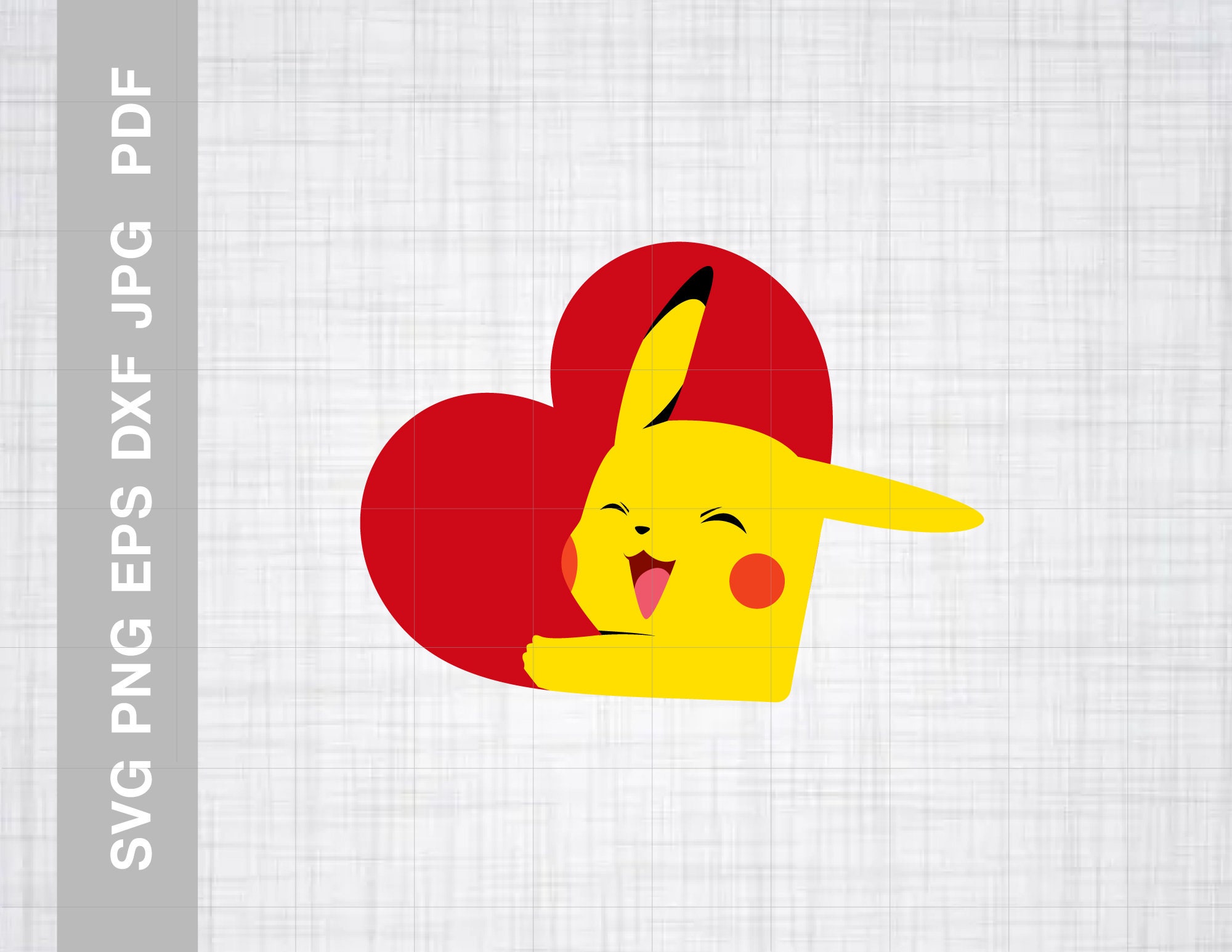 Pikachu Holding A Heart
