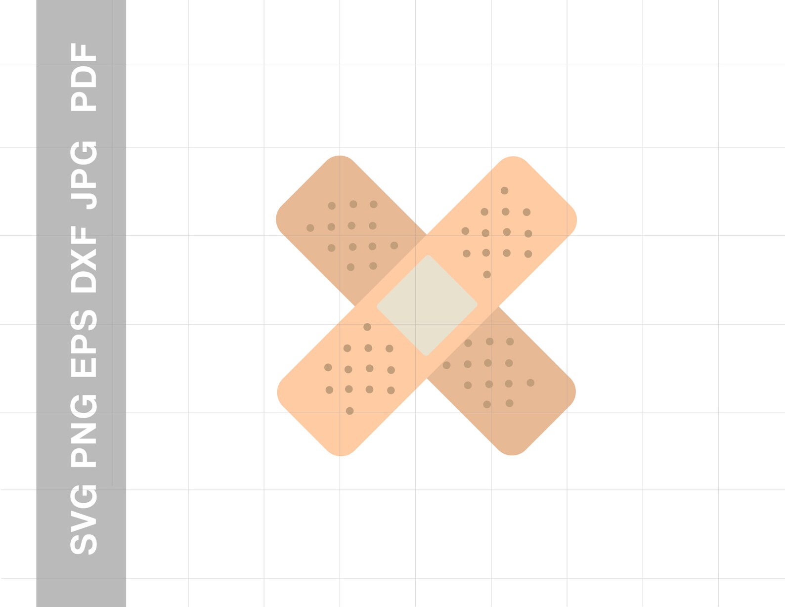 Bandage/bandaid SVG File Digital Download Includes Svg Dxf - Etsy