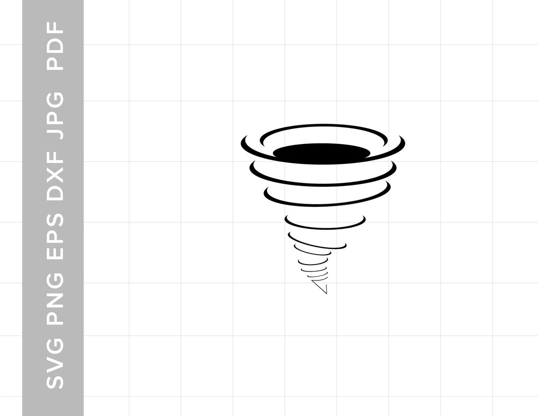 Whirlwind Swirl Storm or Typhoon Signs Whirl Hurricane Weather Icon Set ...